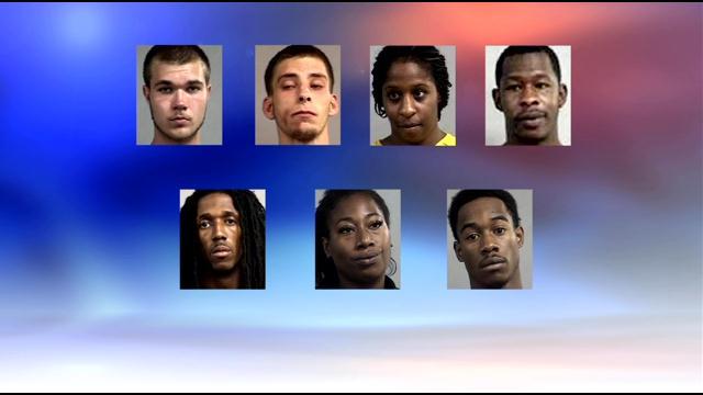 Seven Suspects Arraigned For String Of Business Robberies Wdrb 41